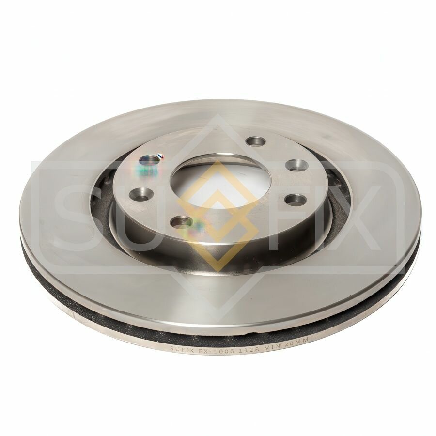 Диск тормозной передний, 266x22, для Мазда 3, CX-3 арт FX1006