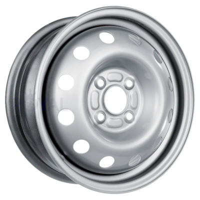 Штампованный колесный диск Magnetto 14013 S AM 5,5x14/4x100 ET49 D56,5 Silver Daewoo Nexia