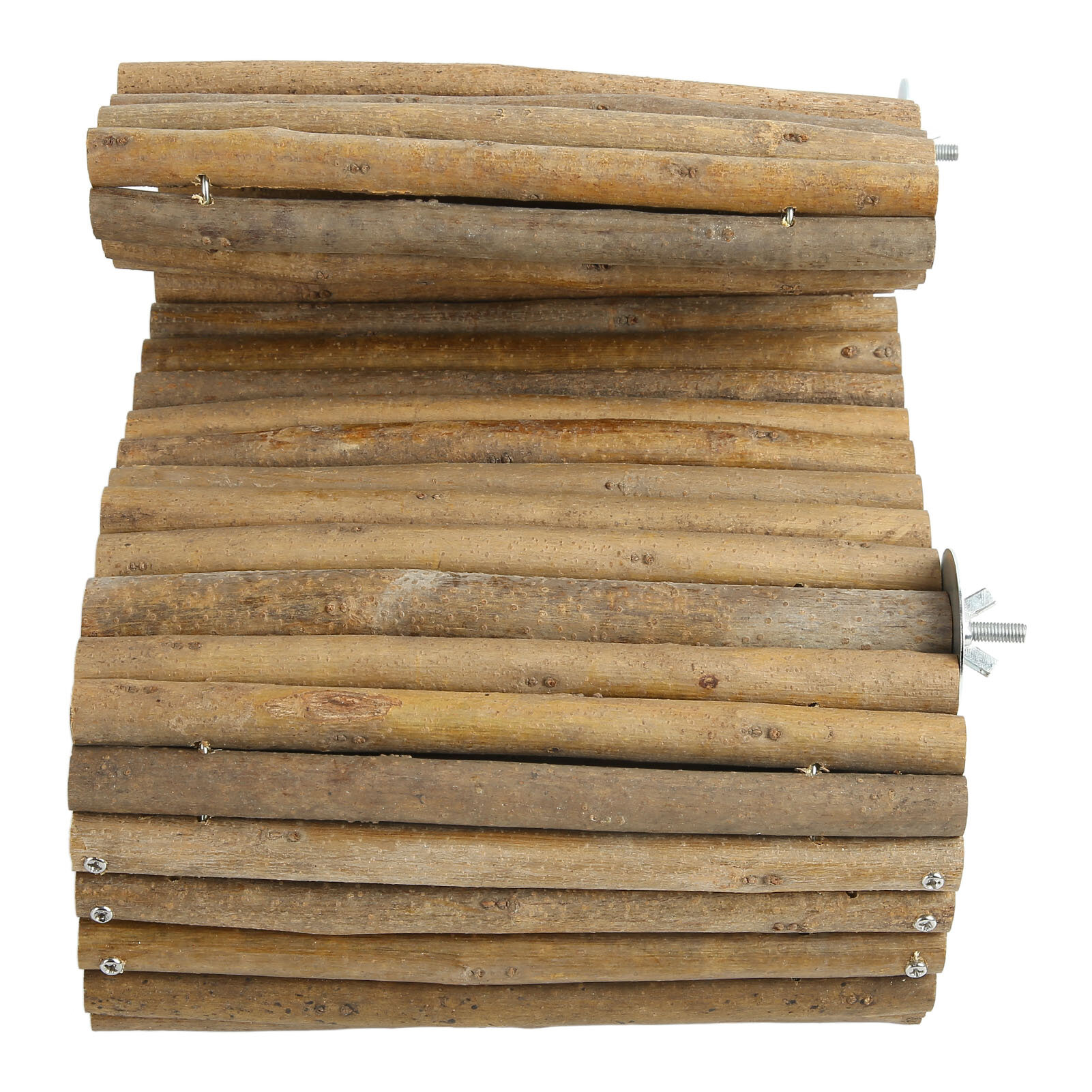 Деревянный домик для кролика, подвесная хижина из натурального дерева для кролика, шиншиллы, морской свинки