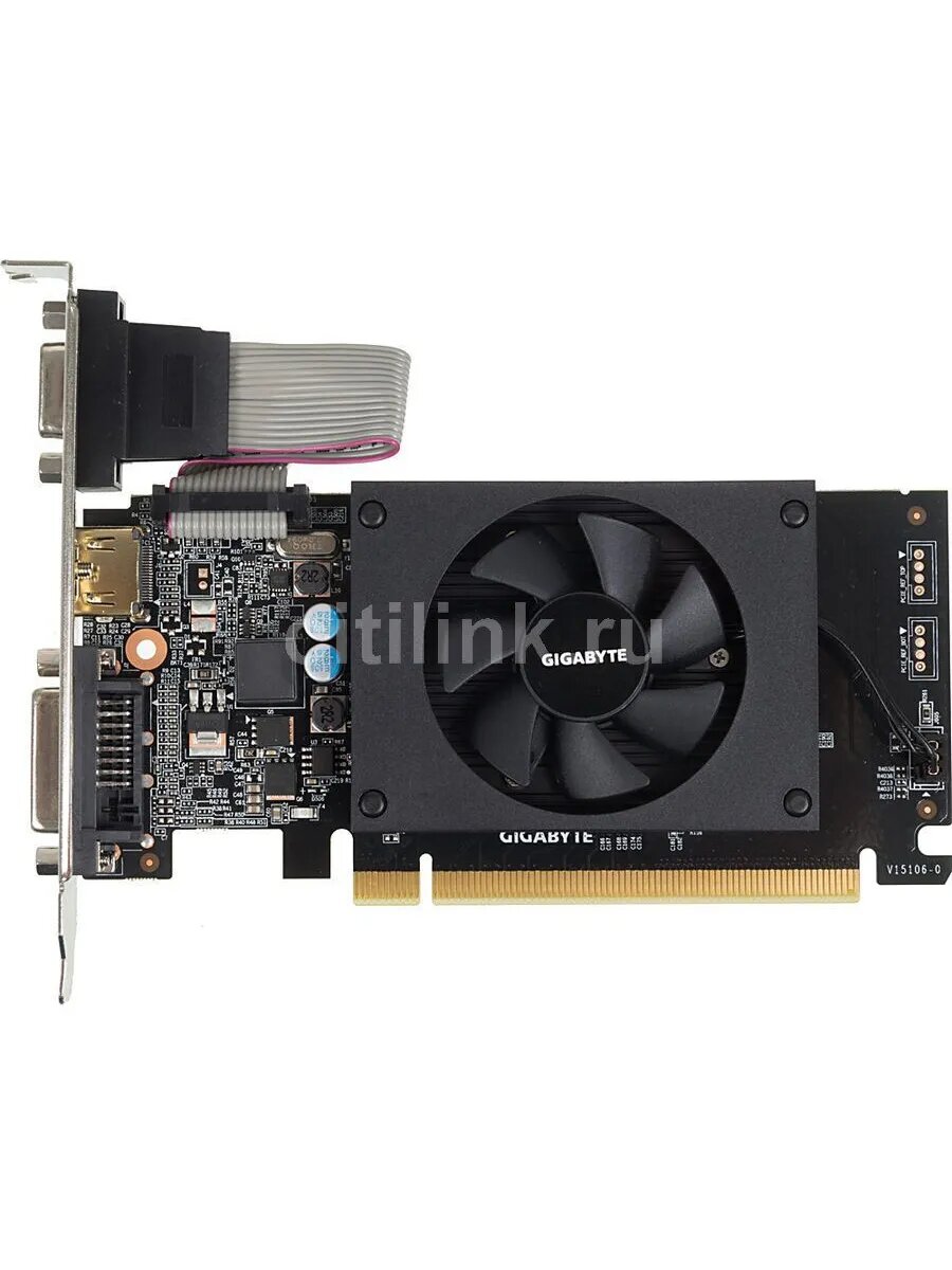 Видеокарта GeForce GT 710 GV-N710D3-2GL 2 ГБ GV-N710D3-2GL