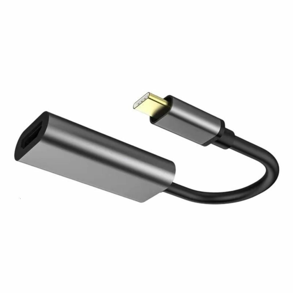 Конвертер Type C на HDMI для 4K стриминга на ноутбуках, планшетах и смартфонах, поддержка высокого разрешения, - Корпус из алюминиевого сплава