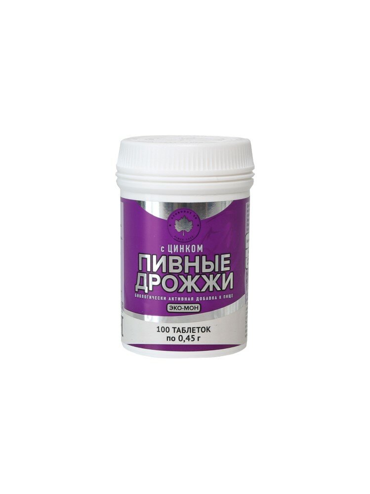 Пивные дрожжи ЭКО-МОН цинк