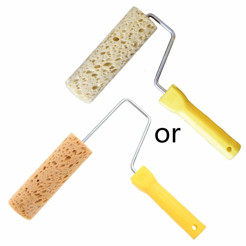 Искусственная имитация морских водорослей губчатая роликовая щетка с рисунком губчатая роликовая щетка-6 дюймов