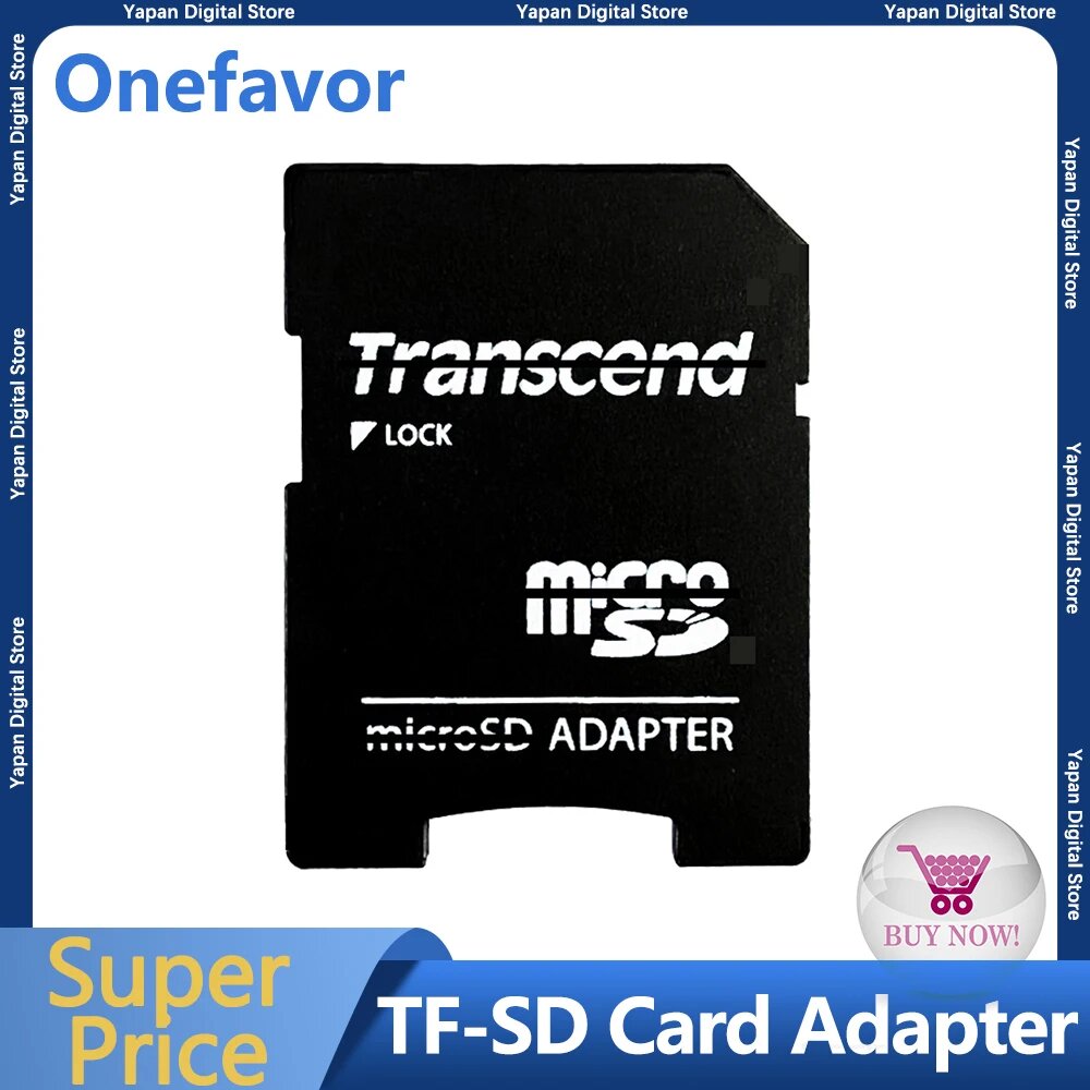Адаптер MicroSD на SD Transcend