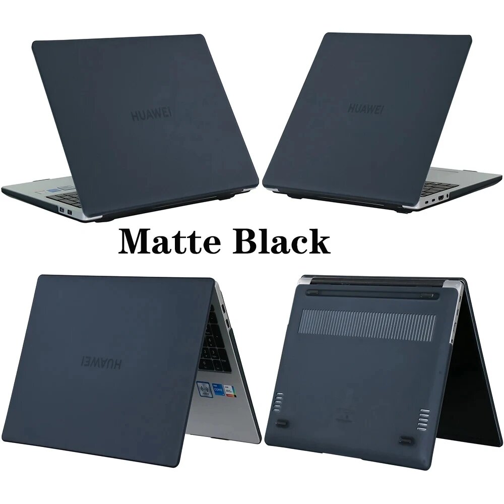 Чехол для ноутбука Huawei MateBook D16, Matte Black, D16 204, Унисекс