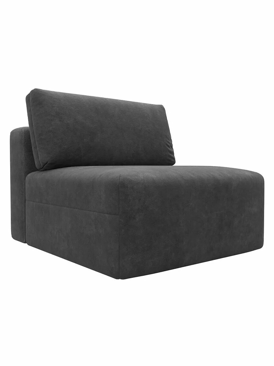 Модуль диван из модульного набора Лего, с ящиком для белья, велюр