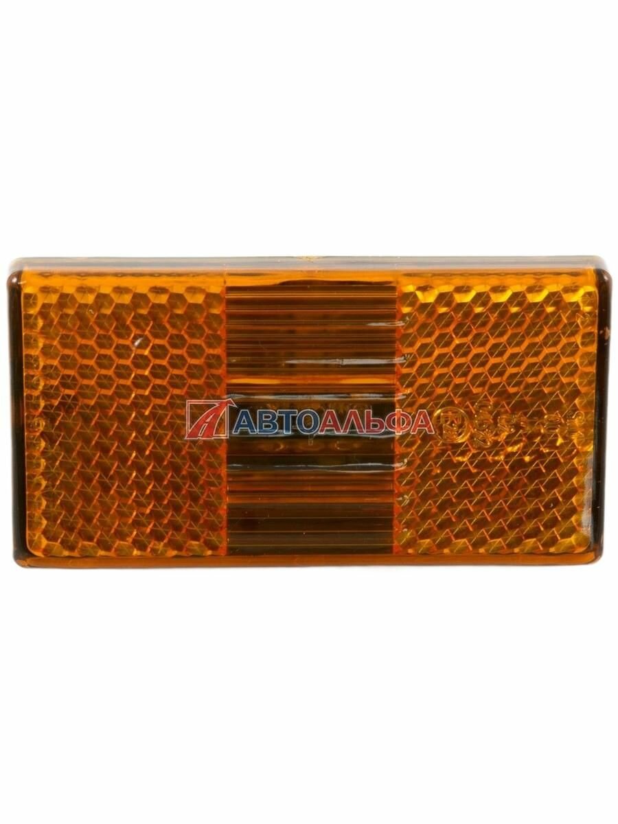 Фонарь боковой габаритный 12/24В светодиодный желтый КАМАЗ, урал, лиаз