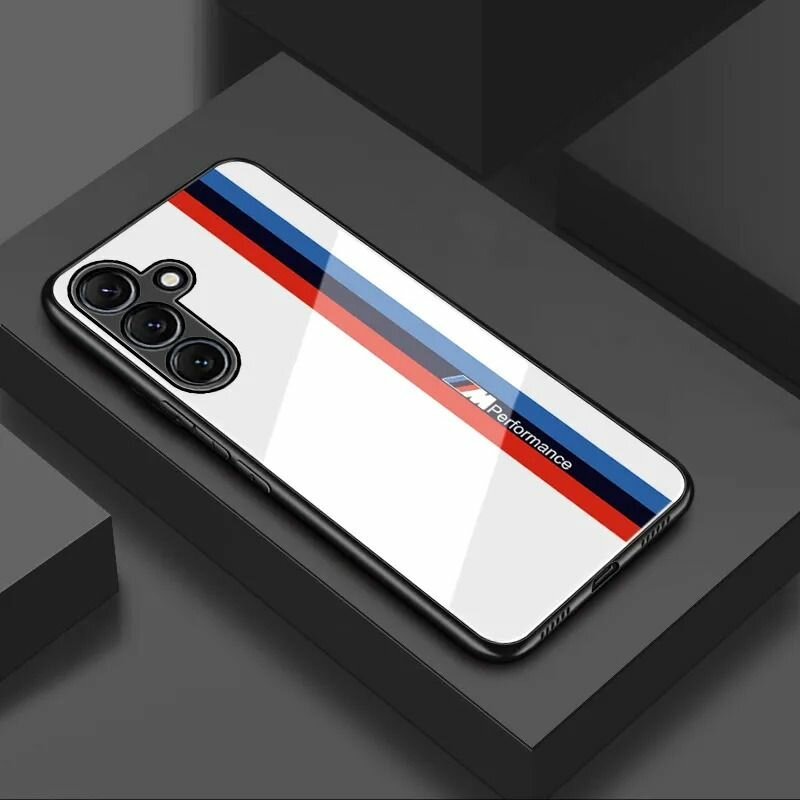 Подходит для Samsung Galaxy S24+ / S24 Plus ( Самсунг Галакси С24 Плюс ), защитный чехол из материала track glass, защитная оболочка смартфона + подарочное защитное стекло
