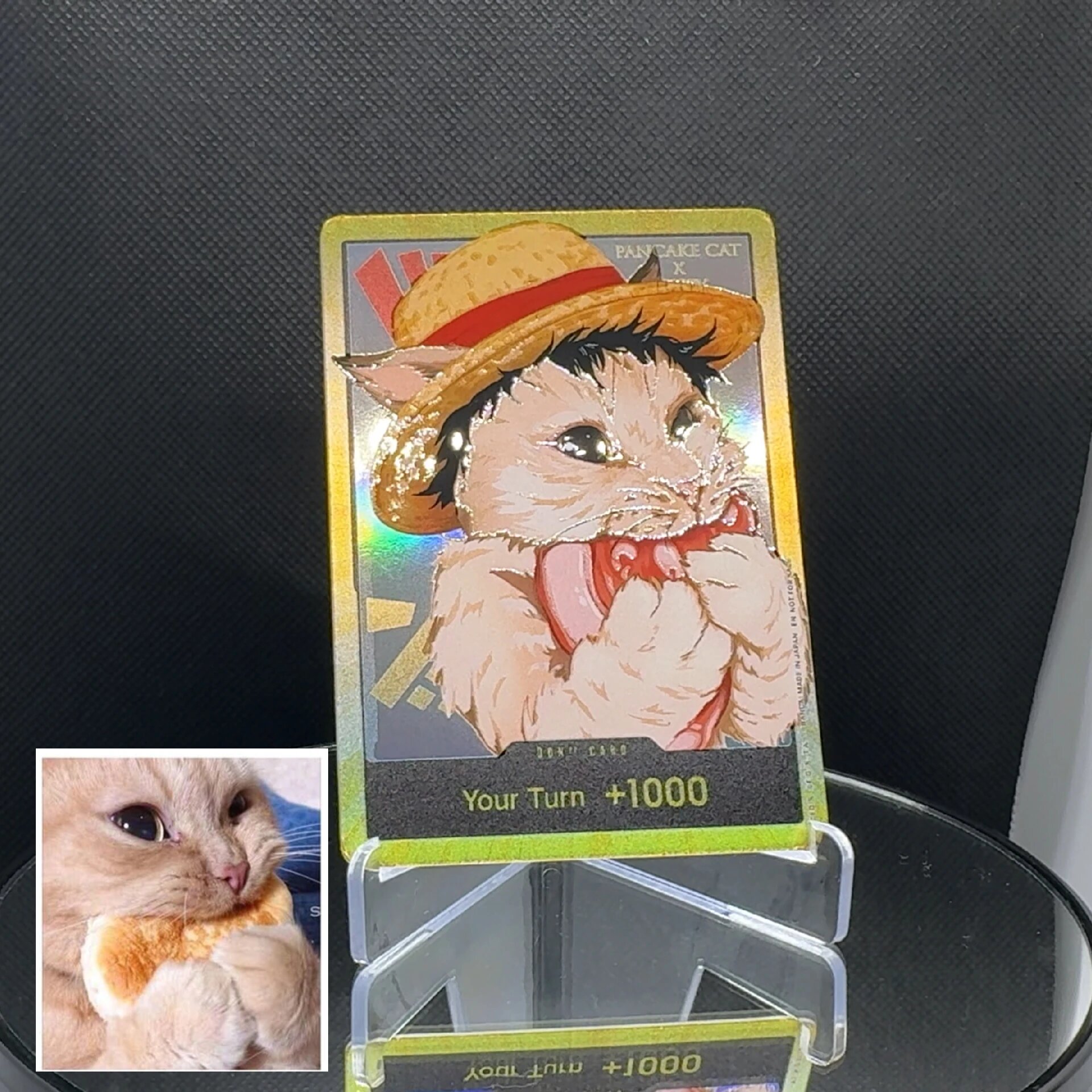 One Piece TCG: Кошка Луффи, карта Color-Don, Цвет: luffy
