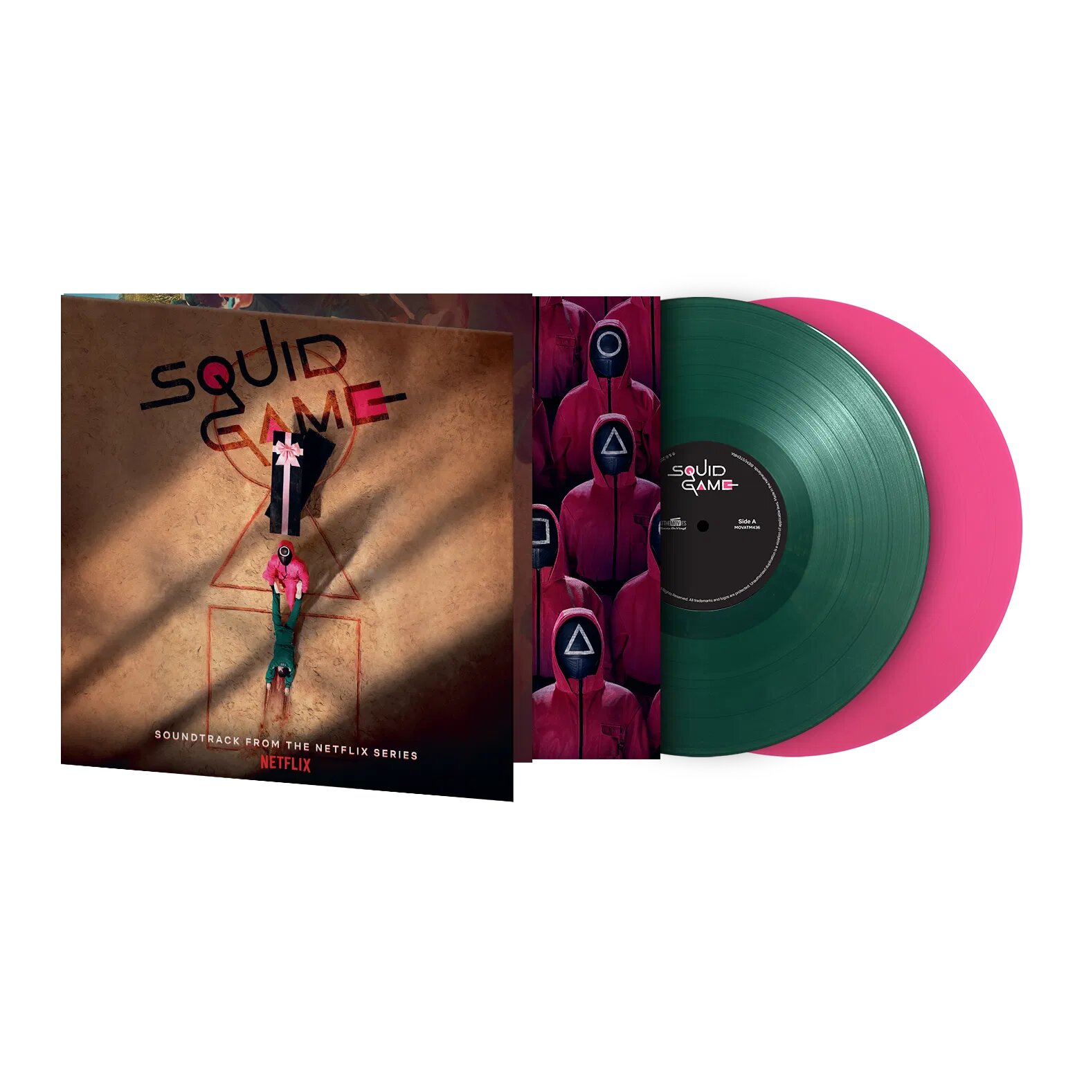 Виниловая пластинка Jung Jaeil / Squid Game (Coloured) (2LP)