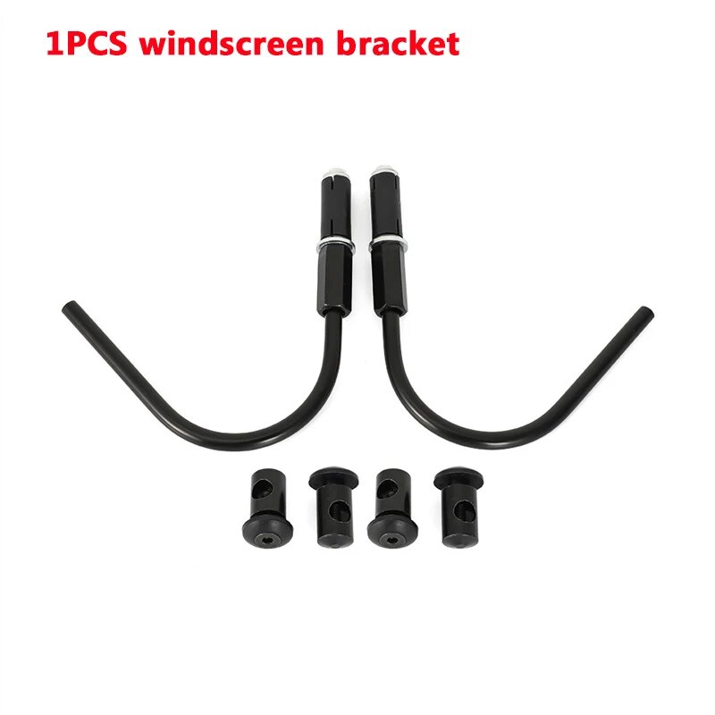 Лобовое стекло для скутера GTS 125 200 300 GTS 300 GTV 300 GTS 125 LX50 LX 125 LX150, набор кронштейнов для ветрового стекла, черный дефлектор ветрового стекла, Черный