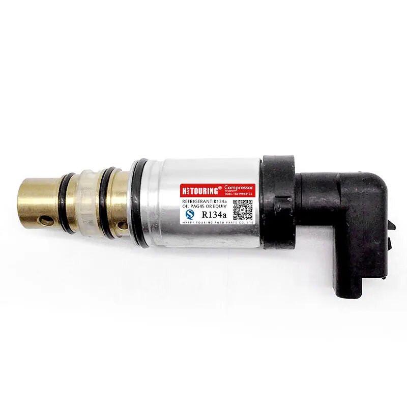 Автомобильный клапан управления компрессором кондиционера подходит для SANDEN 6C12 7C16 CITROEN PEUGEOT, регулирующий клапан компрессора, Золотистый