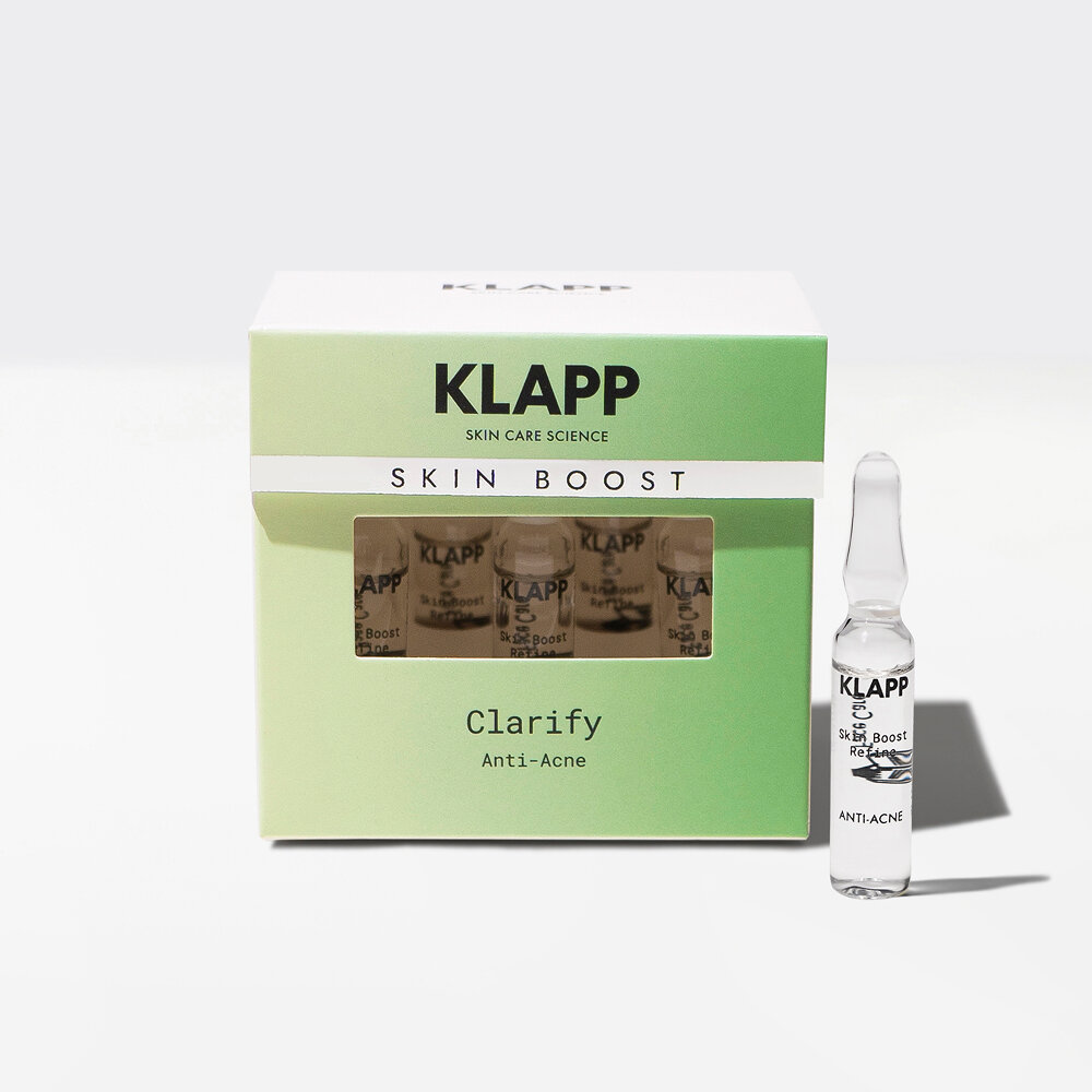 Сыворотка для лица осветляющий концентрат против акне CLARIFY ANTI-ACNE Skin Boost, 5 х 2 мл