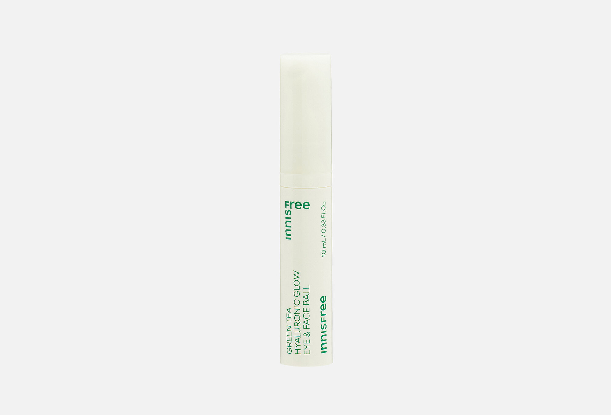 Сыворотка-роллер для кожи вокруг глаз и лица INNISFREE Green Tea Hyaluronic 10 мл