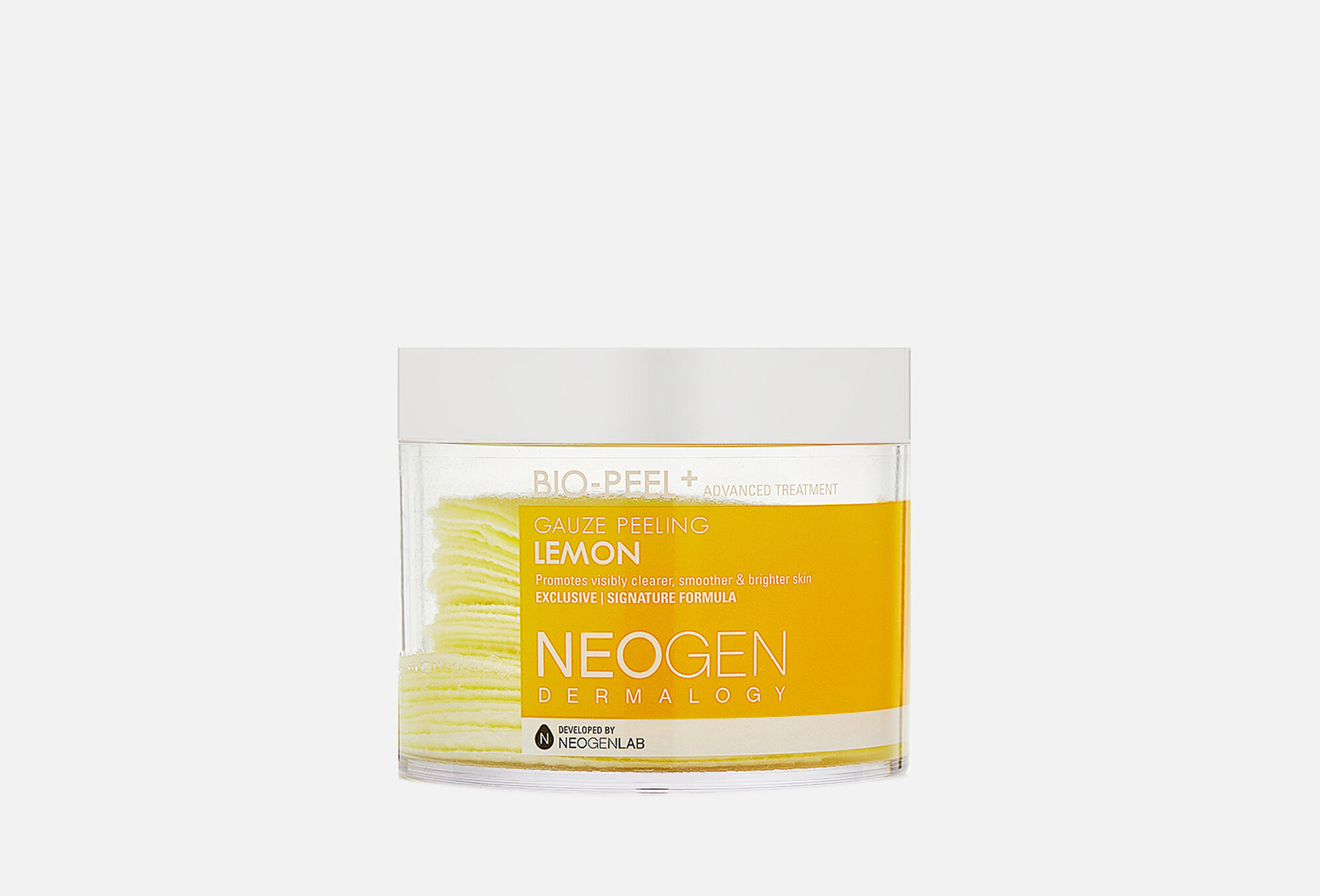 Диски для лица NEOGEN BIO-PEEL+ GAUZE PEELING LEMON 200 мл
