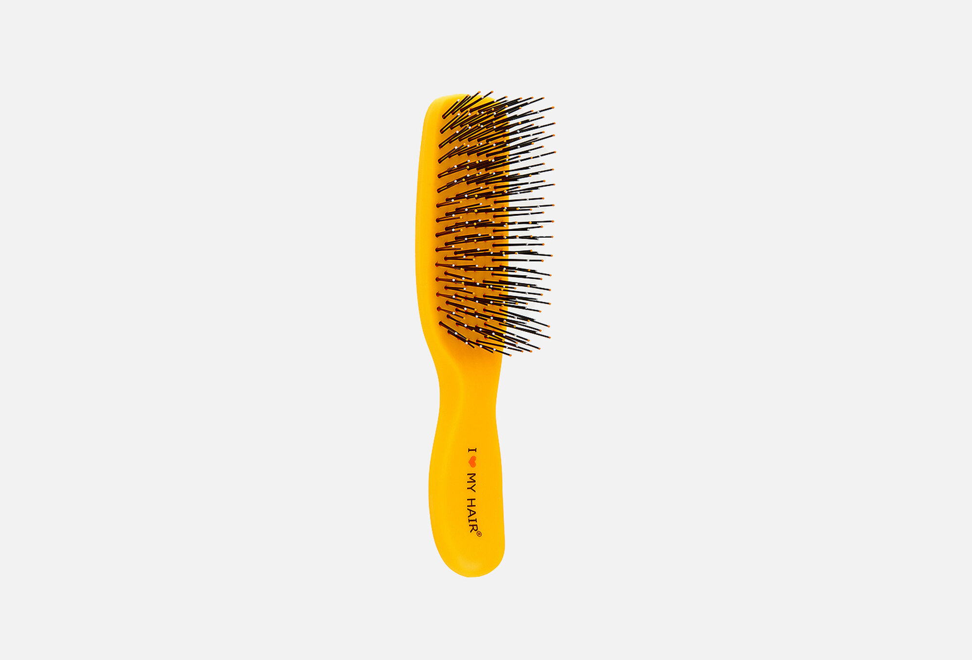 Щетка для волос I LOVE MY HAIR ILMH Spider Soft 1503 желтая матовая S