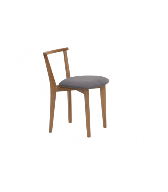 Стул Франк, натур серый