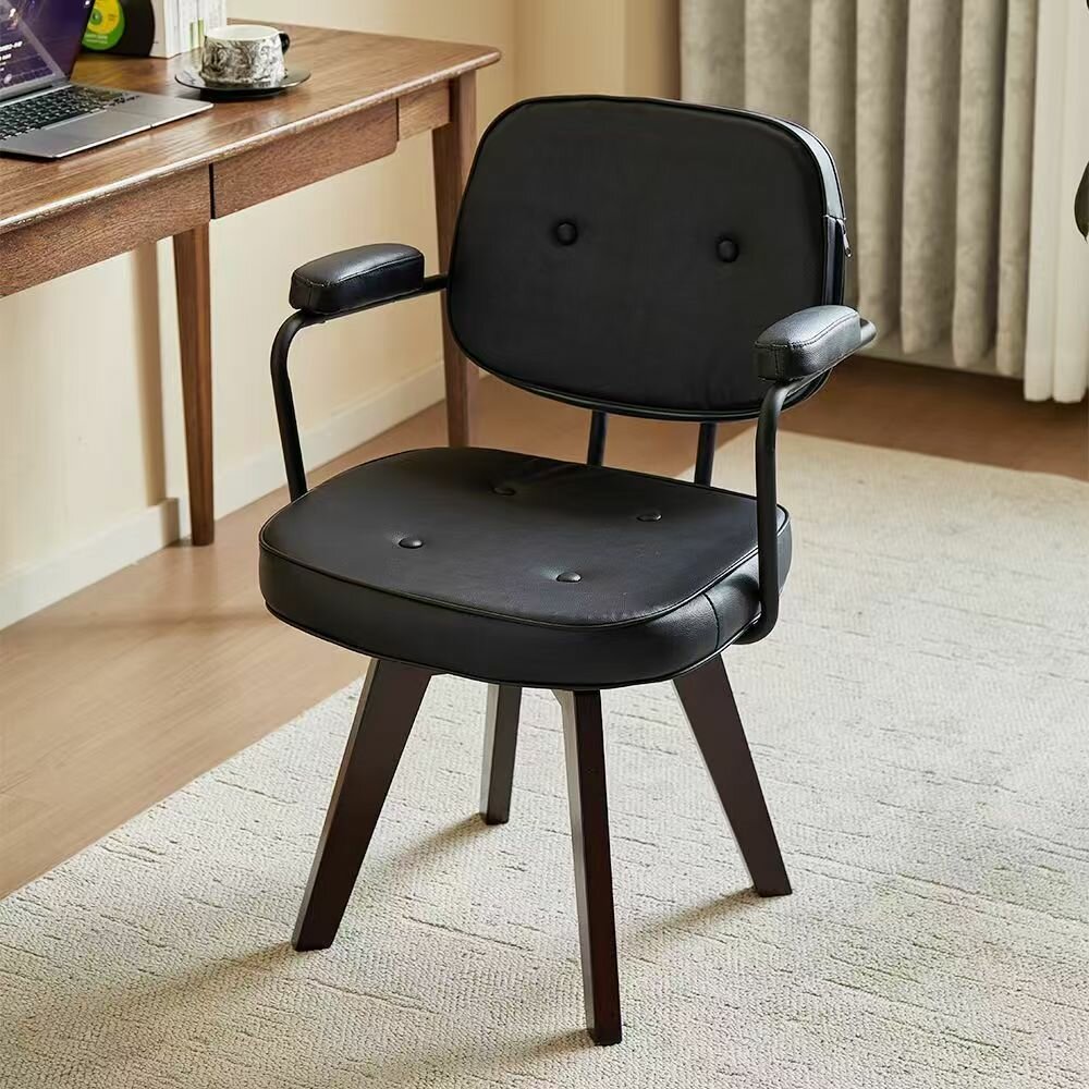 Средневековый стиль, легкая роскошь, мягкая подушкаИгровое компьютерное кресло 88x48x48cm, чёрный