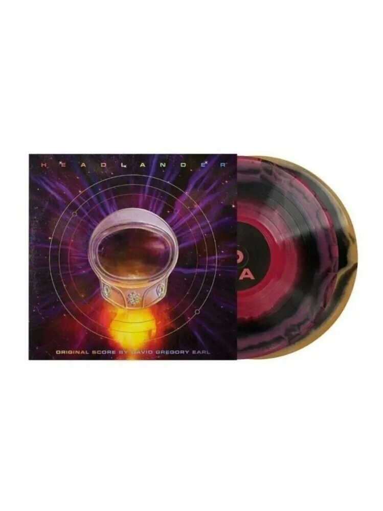 Виниловая пластинка David Gregory Earl - Headlander 2 x Vinyl, LP, Red & Black Merge / Orange & Black Merge , Ori*inal,