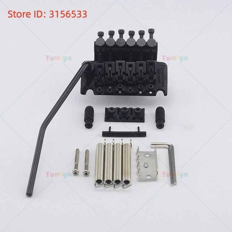 Специальная система тремоло Floyd Rose Bridge с двойным замком Tremolo FR Специальная гайка длиной блока 42 мм и 34 мм Аксессуары для гитары и баса