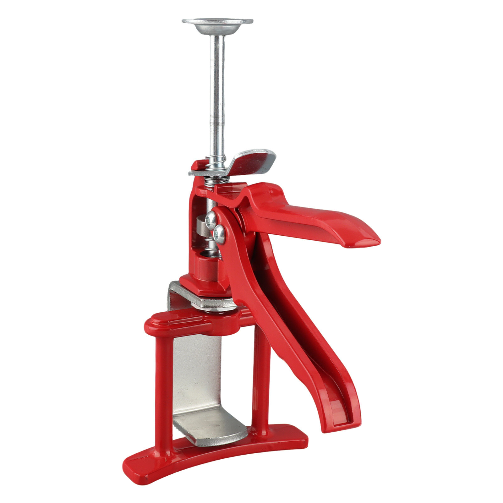 Двухпоршневой компрессор тормозных суппортов 27750 с металлической регулируемой ручкой для тормозных суппортов легковых автомобилей и легких грузовиков.