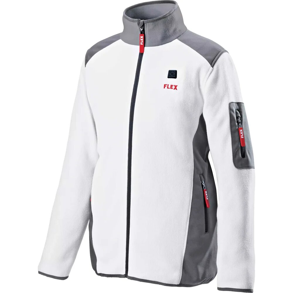 FLEX Аккумуляторная кофта с подогревом (женская) TF White 10.8/18.0 L Lady 512192