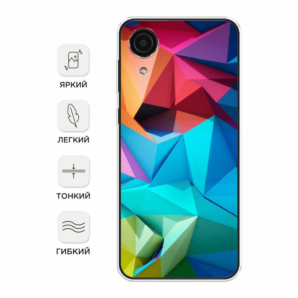 Чехол на Samsung Galaxy A03 Core / Самсунг Галакси А03 Core с принтом Геометрия 14 — фото 1