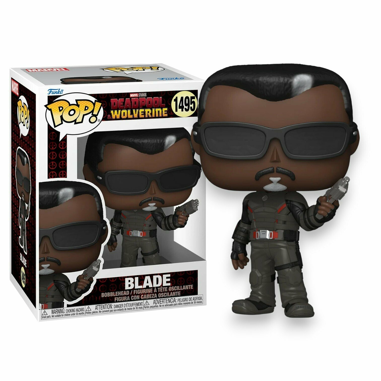 Фигурка Funko Pop! коллекционная Блэйд "Дэдпул и Росомаха" 1495 (Фигурка Фанко Поп)