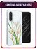 Чехол на Samsung Galaxy A36 5G / Самсунг A36 5G с принтом "White lily", прозрачн...