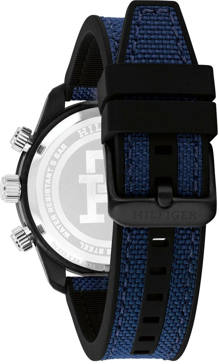 Наручные часы TOMMY HILFIGER, черный, синий — фото 1