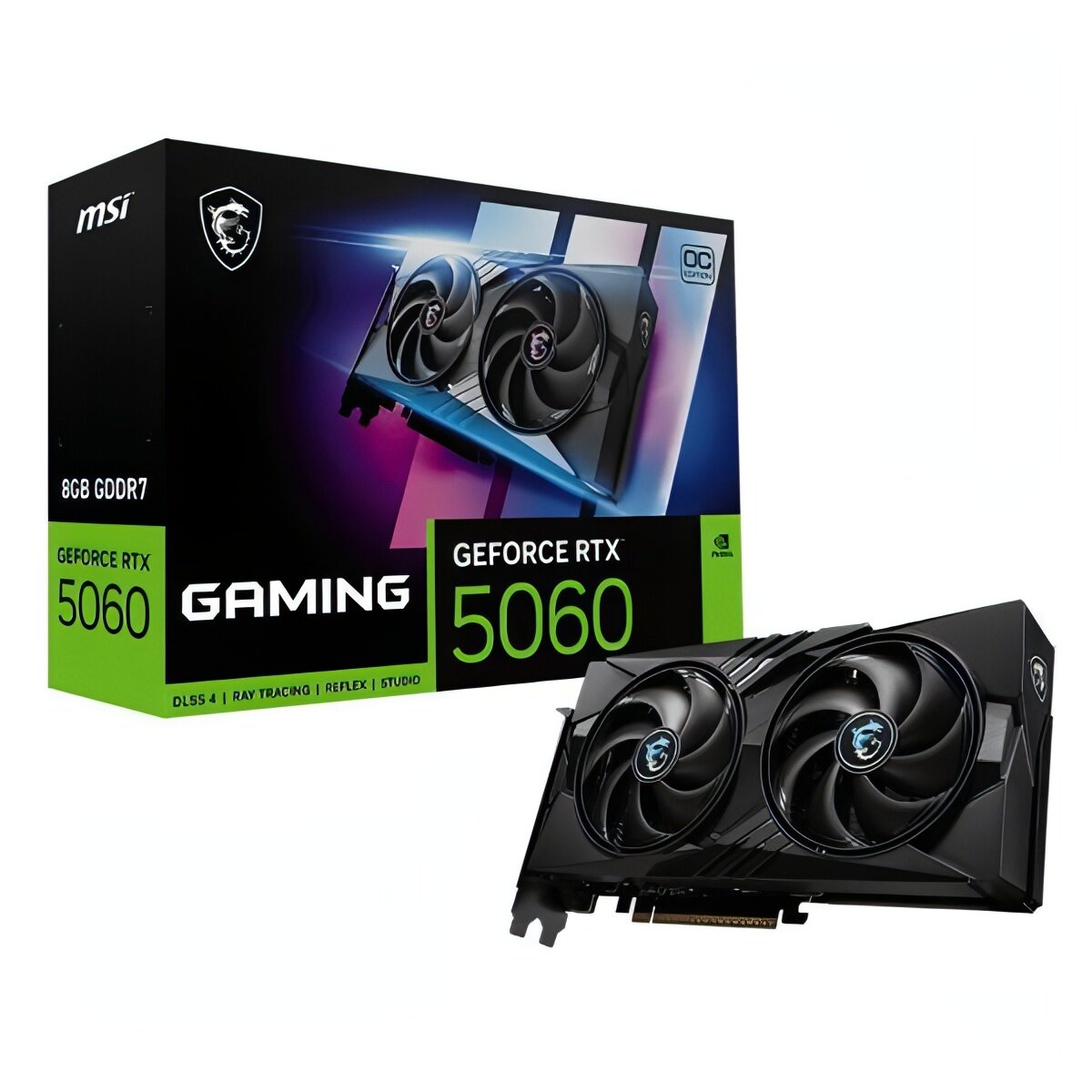 Видеокарта MSI NVIDIA GeForce RTX 5060 GAMING OC 8GB [rtx 5060 8g gaming oc]