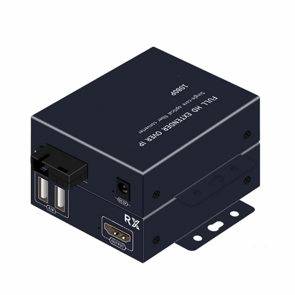 1080P KVM USB удлинитель Ethernet передатчик приемник поддержка управление мышью клавиатурой без задержки, вилка европейского стандарта