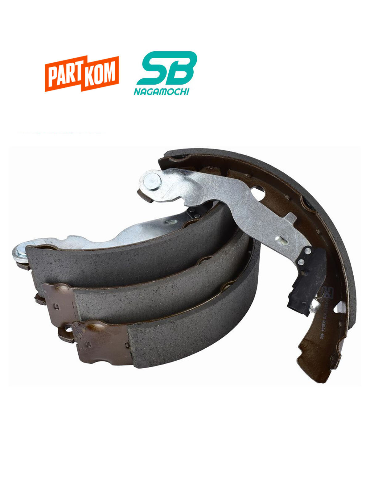 Тормозные колодки барабанные SB NAGAMOCHI BS43001 для Nissan Terrano III, Renault Arkana, Duster I, Kaptur