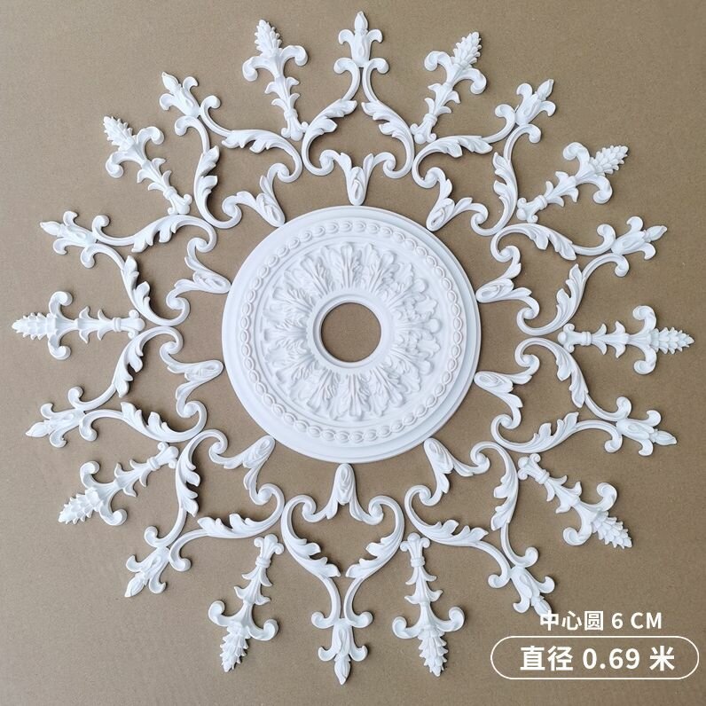 Декоративный элемент розетка потолочная