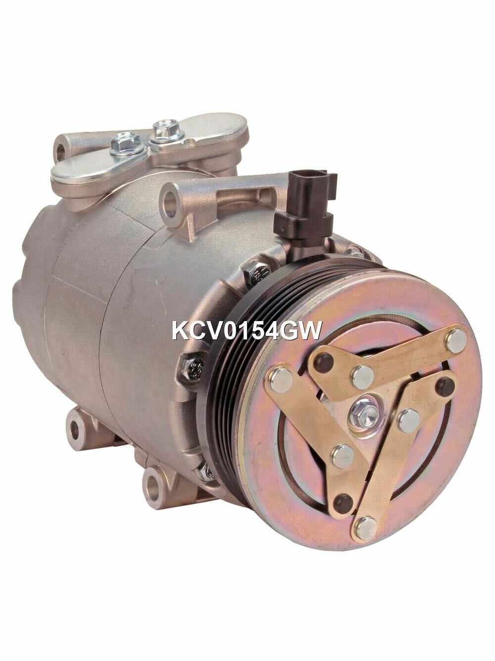 Компрессор кондиционера Ford C-Max I, Focus II (Форд Эс-Макс 1, Фокус 2) / Volvo C30, S40, V50 (Вольво С30, С40, В50)