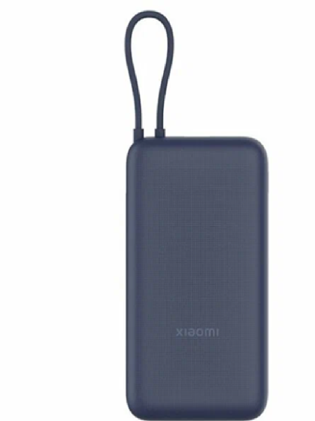 Внешний аккумулятор Xiaomi Power Bank With Cable USB-C 20000 mAh 33W (BHR8975GL) Blue