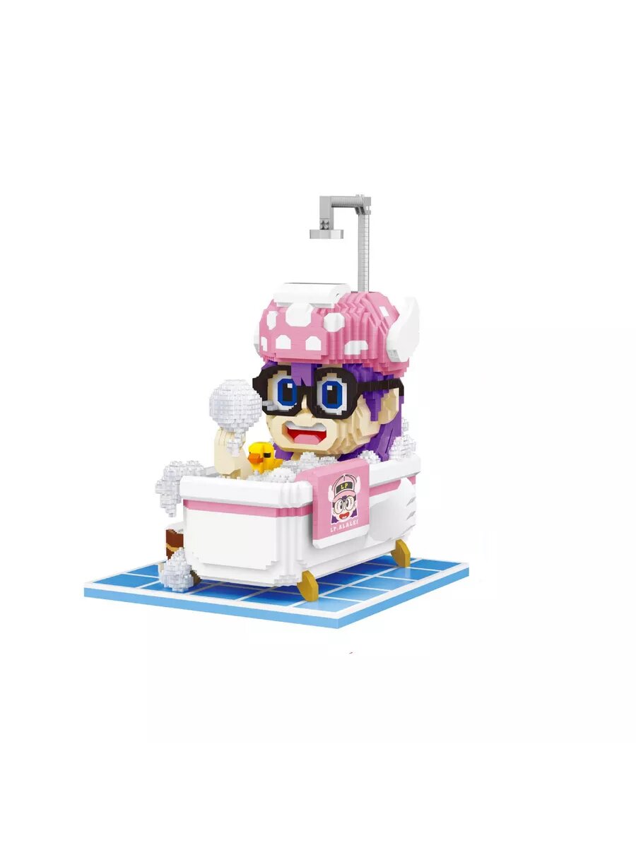 Конструктор Balody "Доктор Сламп Arale" BA200606, 3D, 3996 деталей, белый