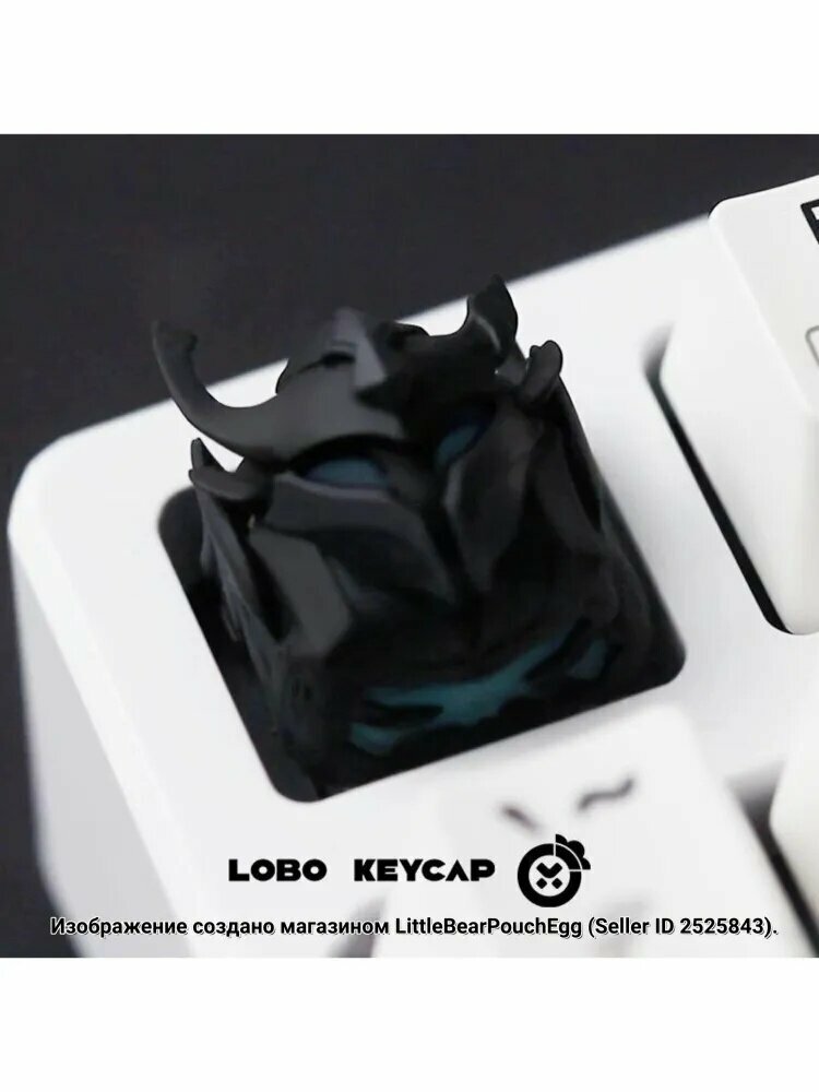 Кейкапы для клавиатуры Один я повышаю уровень: Игрет (светопропускающий) 1 шт, Solo Leveling