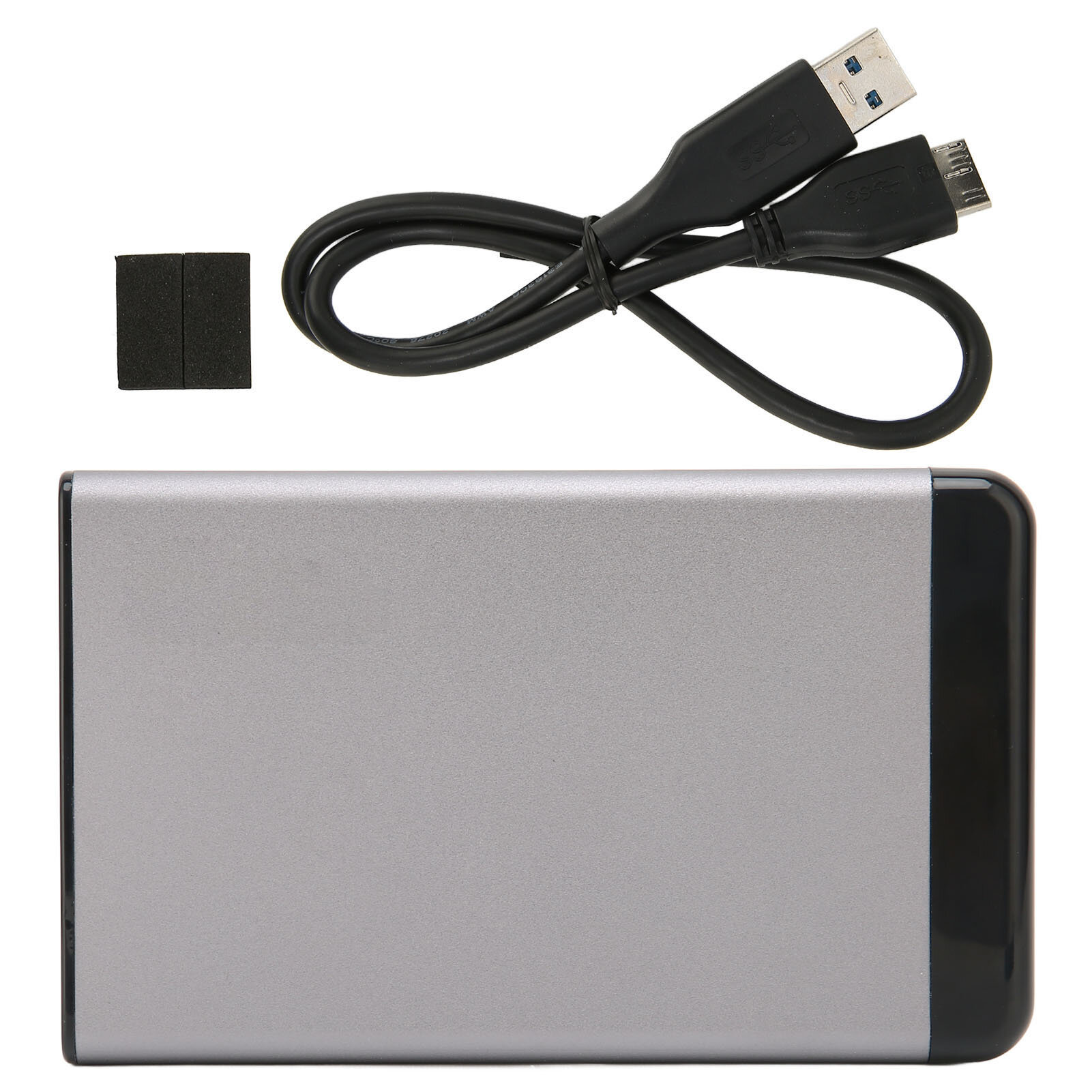 Внешний бокс для жесткого диска 2 . 5 дюйма usb 3 . 0 со скоростью 5 гбит с из алюминиевого сплава защитой от падений без