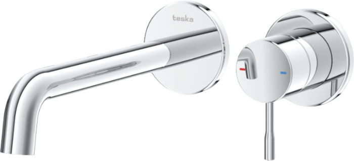 Смеситель для раковины Teska Atlas E5706 С внутренней частью, хром