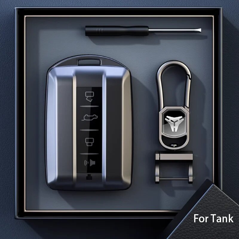Чехол для автомобильного ключа из ТПУ, полный чехол, защитный держатель для Great Wall GWM WEY TANK 300 500 Tank300 Tank500, аксессуары для ключей