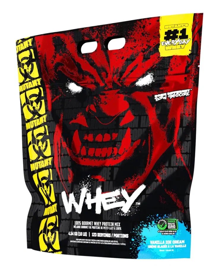 Протеин Mutant Whey 2270 г, ванильное мороженное