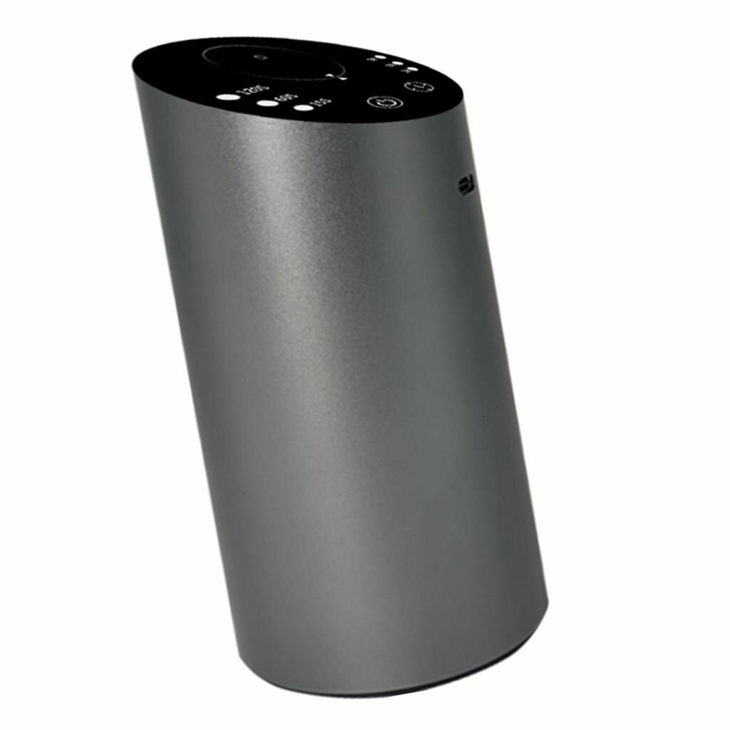 Диспенсер ароматов с регулируемой интенсивностью, диффузор эфирных масел, металлическая текстура для ароматной среды в различных комнатах, Серый