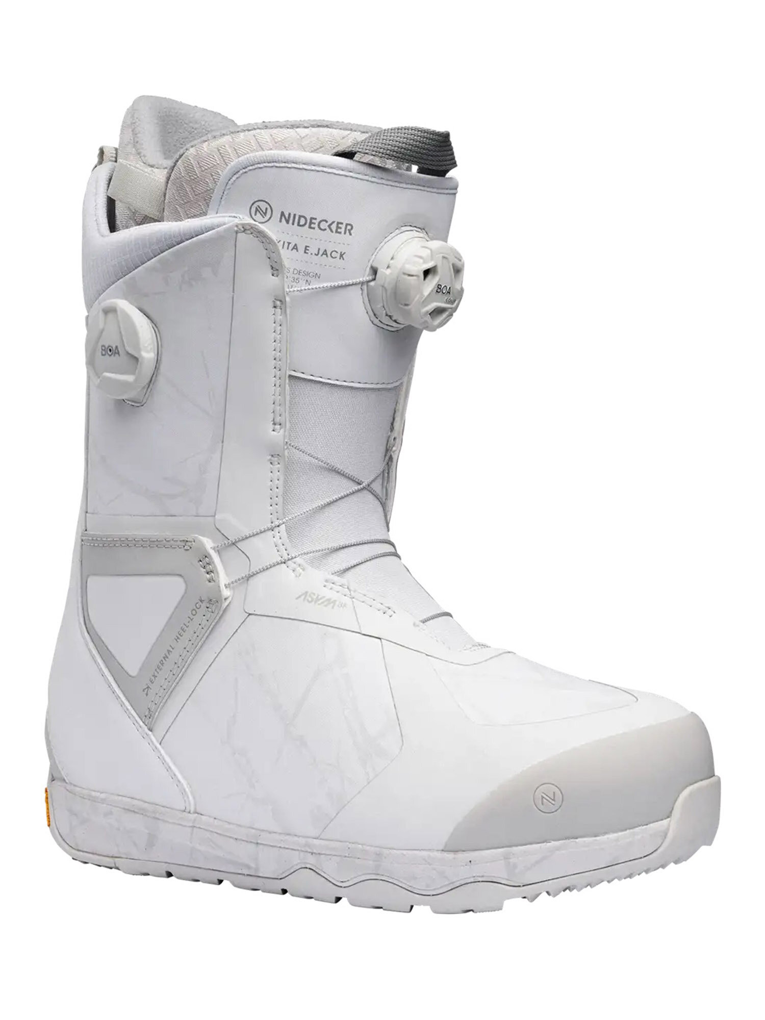 Ботинки для сноуборда NIDECKER Kita Men Ejack White Camo (US:10)