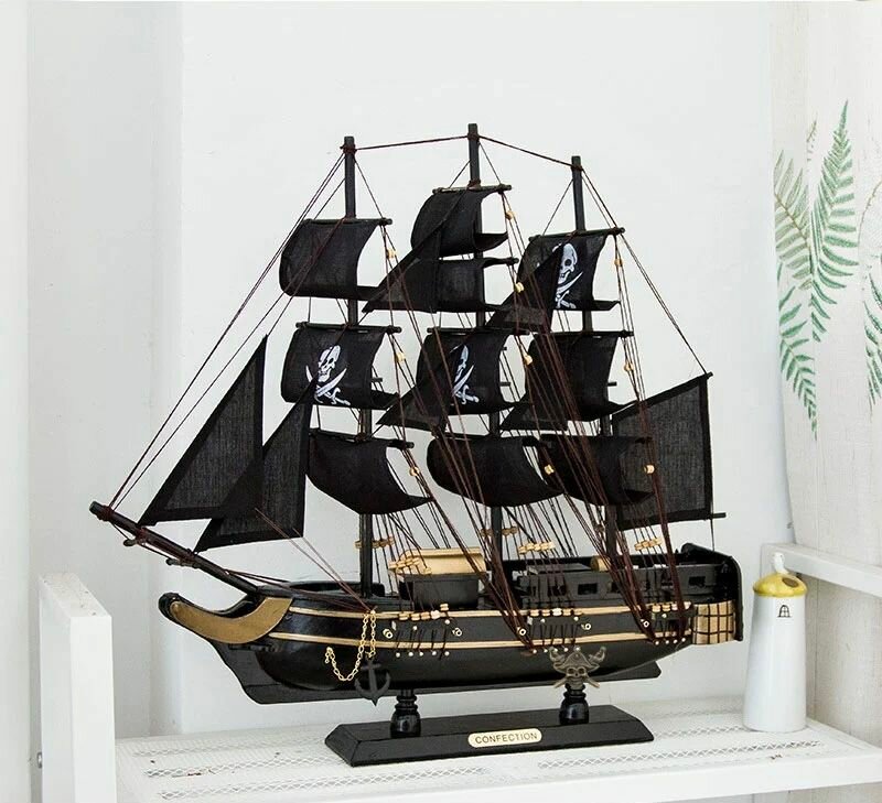 Модель пиратского корабля Чёрная жемчужина вашего интерьера