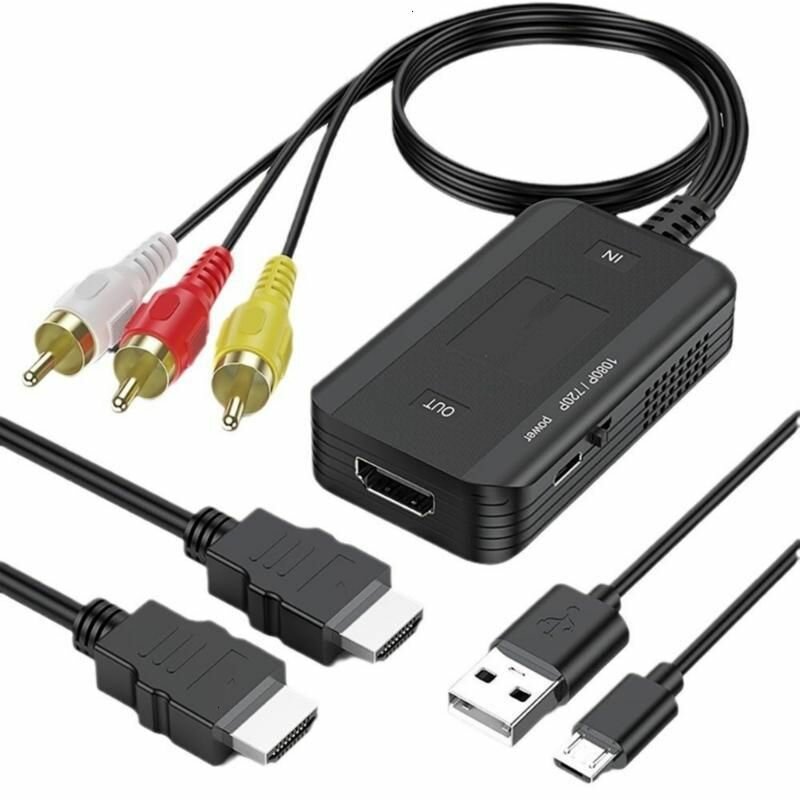 Конвертер AV RCA male в HDMI1080P HD