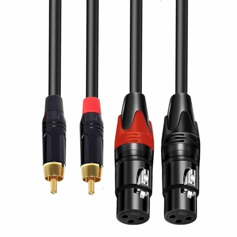 Двойной аудиокабель Canon XLR-dual Lotus RCA 1 м-2 штекера