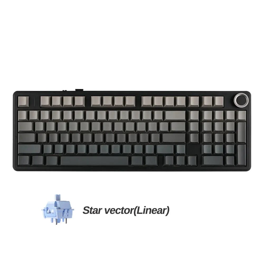 AULA F99PRO беспроводная механическая клавиатура 96% Star Vector Switch, Gradient Black