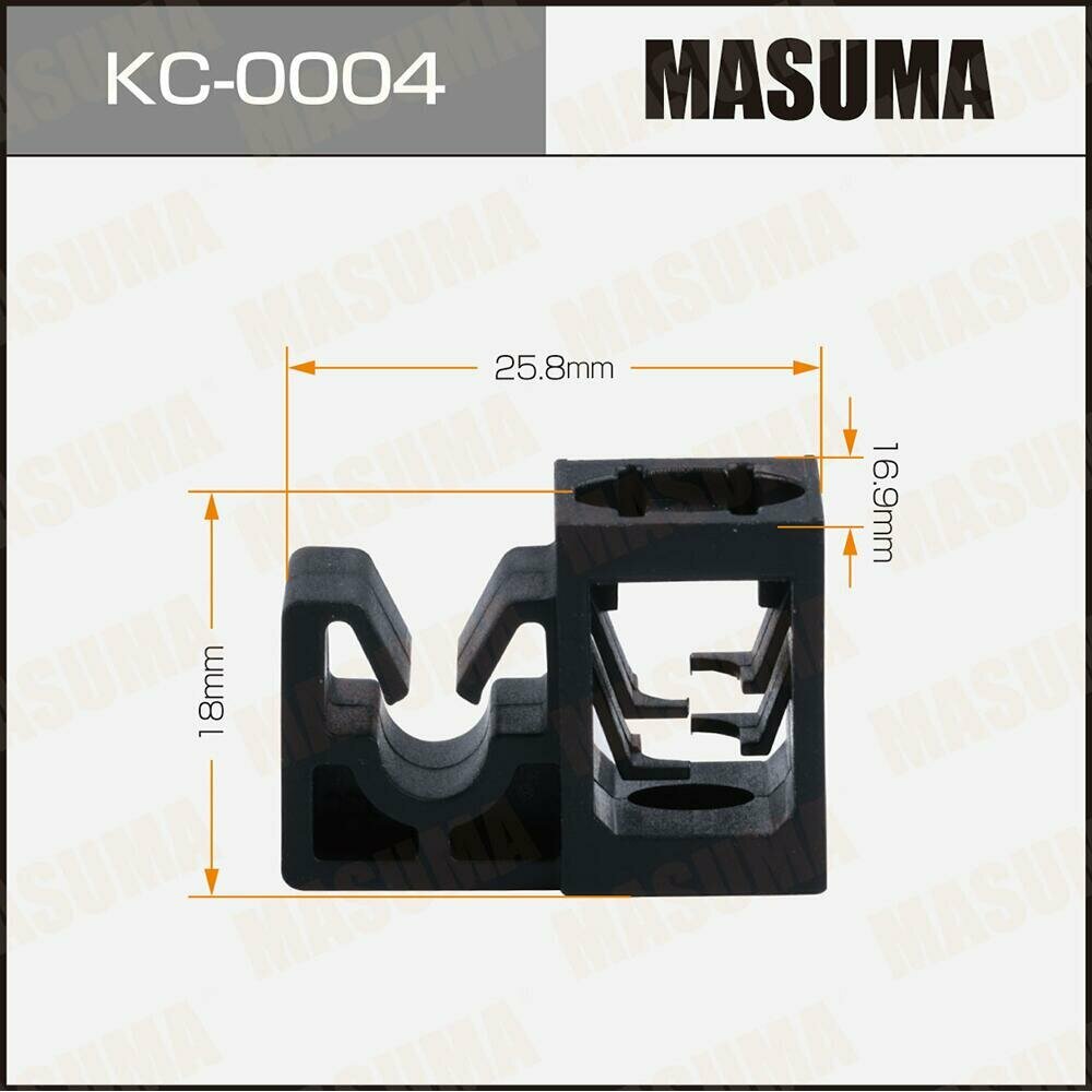 Клипса автомобильная MASUMA KC-0004