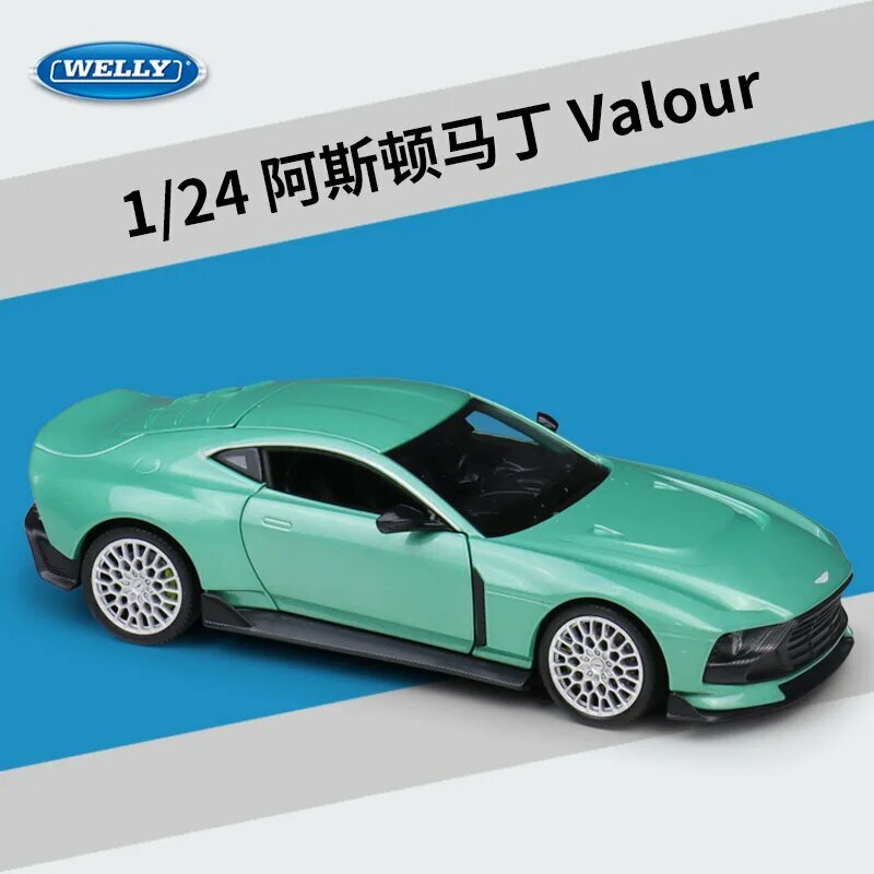 Welly 1:24 Aston Martin Valour металлическая модель автомобиля